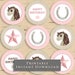 Horse Theme Birthday Cupcake Toppers Horseback Riding Birthday Party ...
