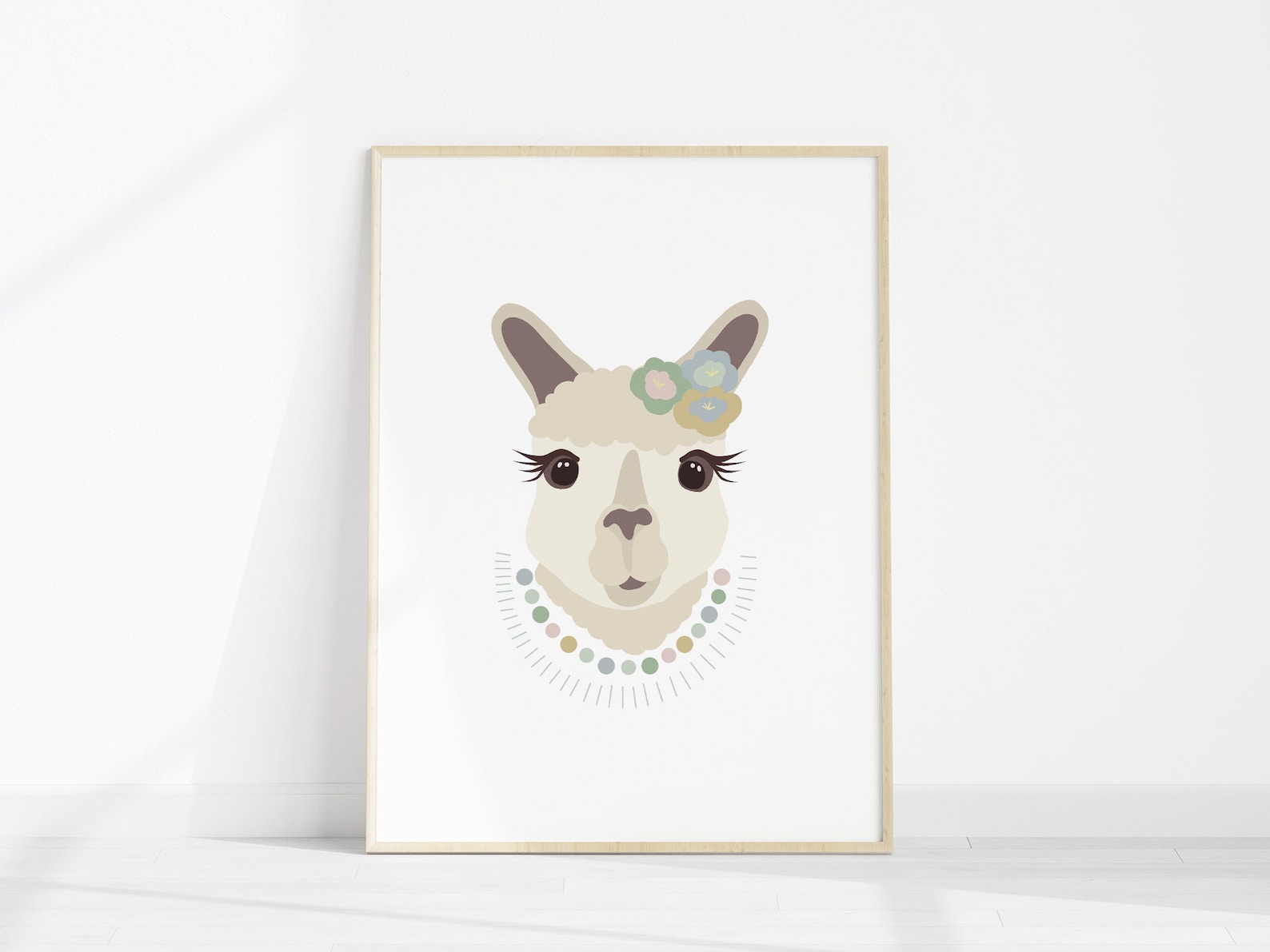 Alpaca Nursery Prints Set of 3 Printable Alpacas Digital - Etsy