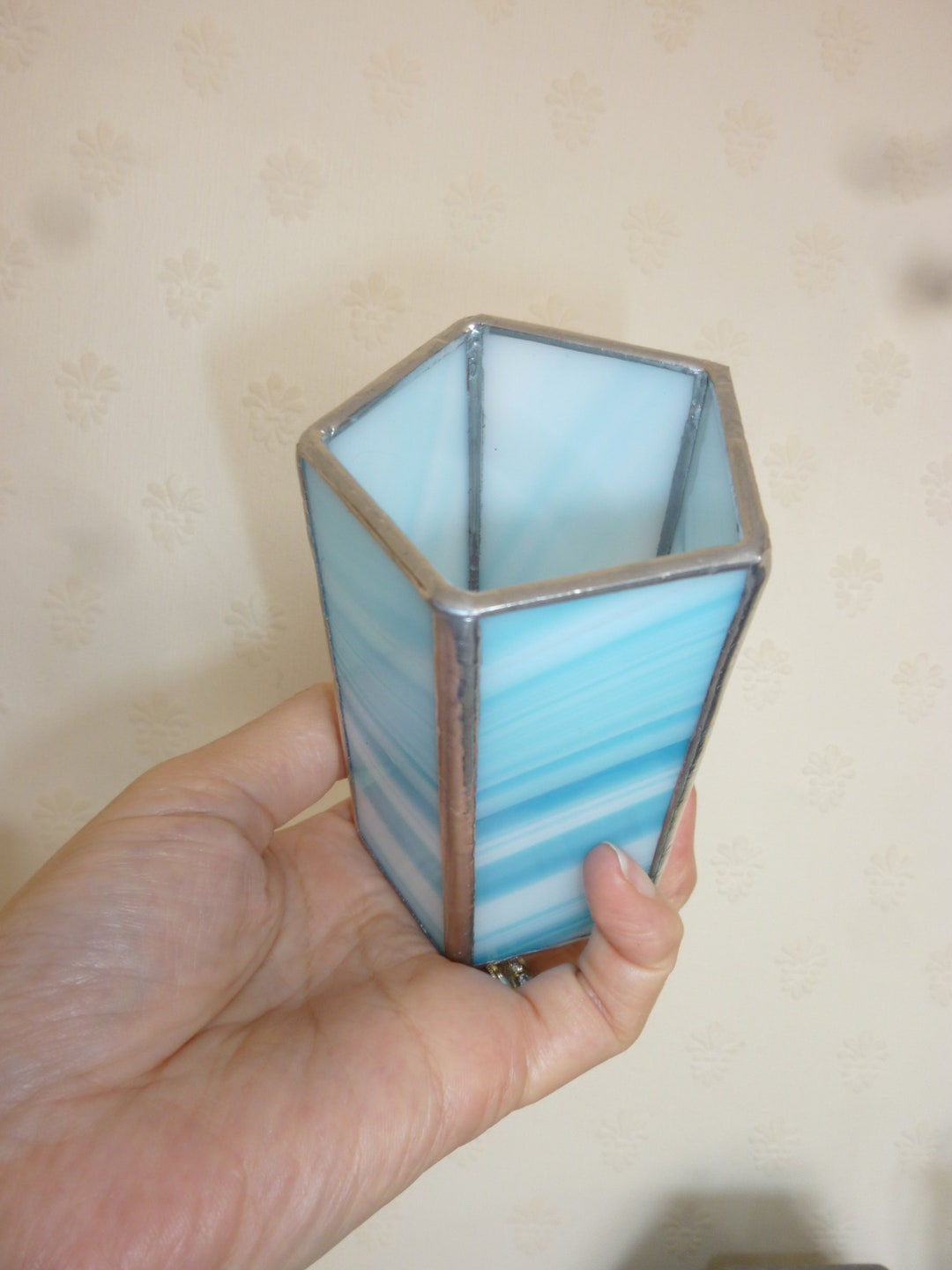 Pentagonal Pen Holder, Pentagonal Glass Box. - Etsy