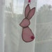 Stained Glass Bunny Suncatcher,rabbit Suncatcher,hare, - Etsy