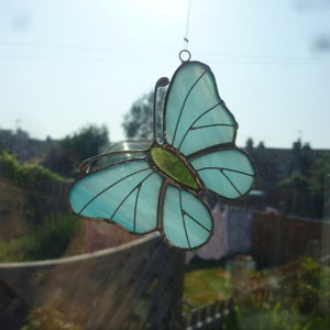Stained Glass Butterfly suncatcherornament. | Etsy