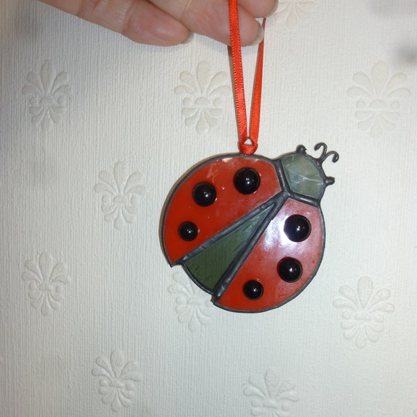 Ladybug Suncatcher - Etsy