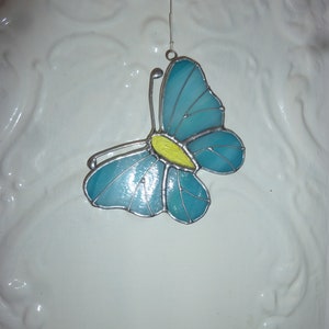 Stained Glass Butterfly suncatcherornament. | Etsy