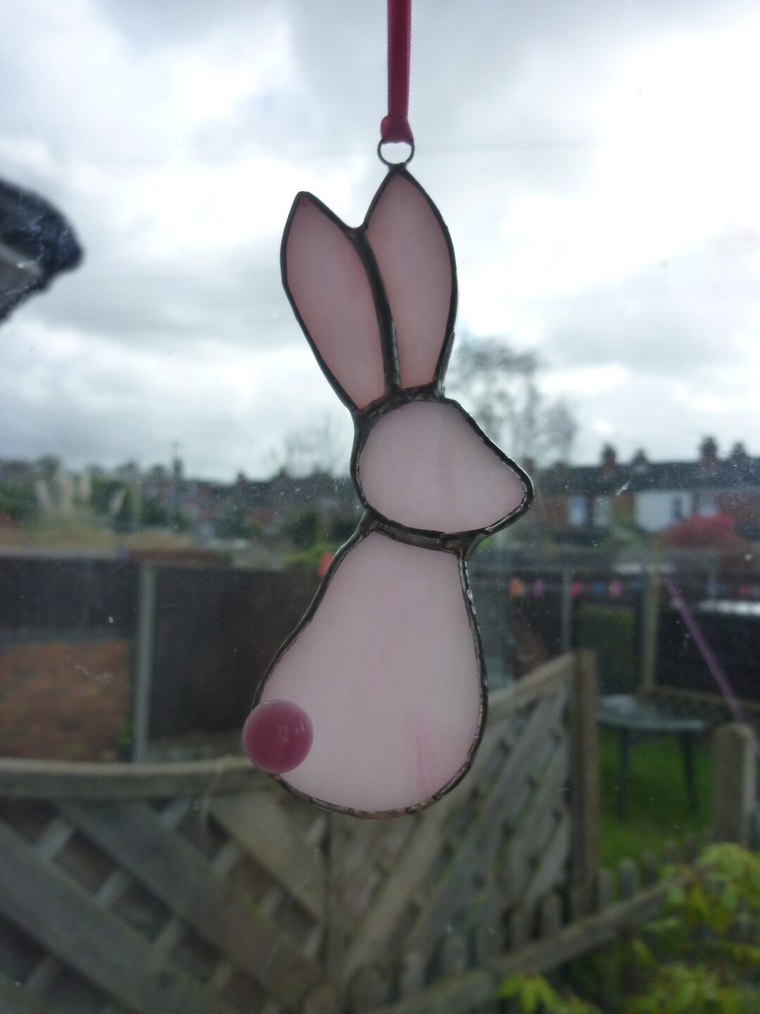 Stained Glass Bunny Suncatcher,rabbit Suncatcher,hare, - Etsy UK