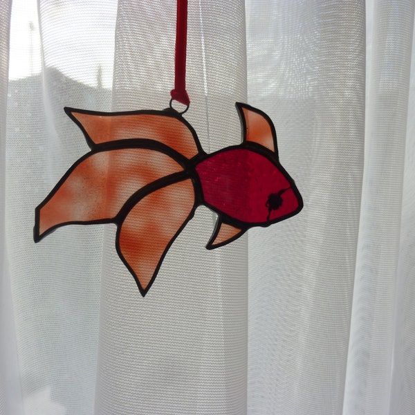 Stained Glass Fish - Etsy