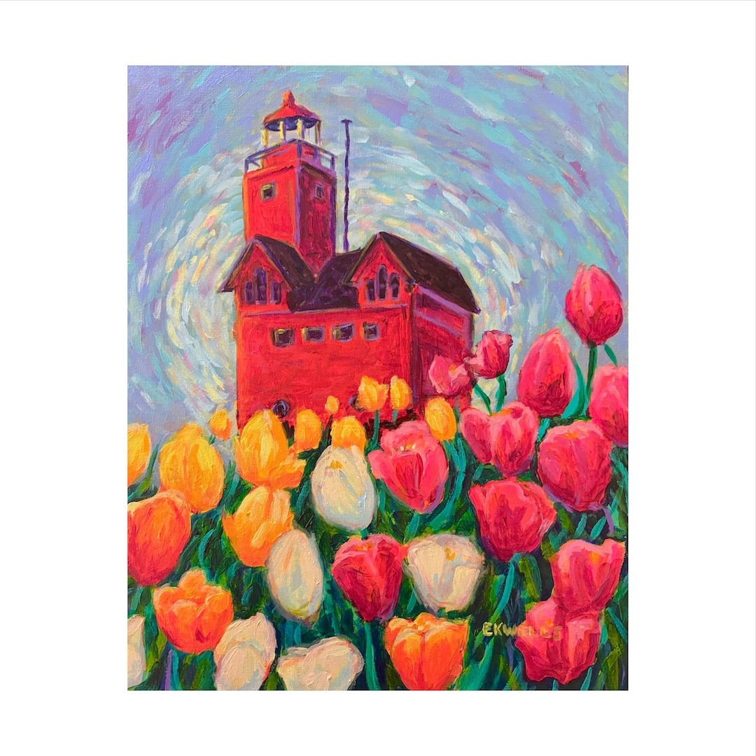 Tulip Tide - Holland Michigan, Big Red, Holland Lighthouse, Tulip Time ...