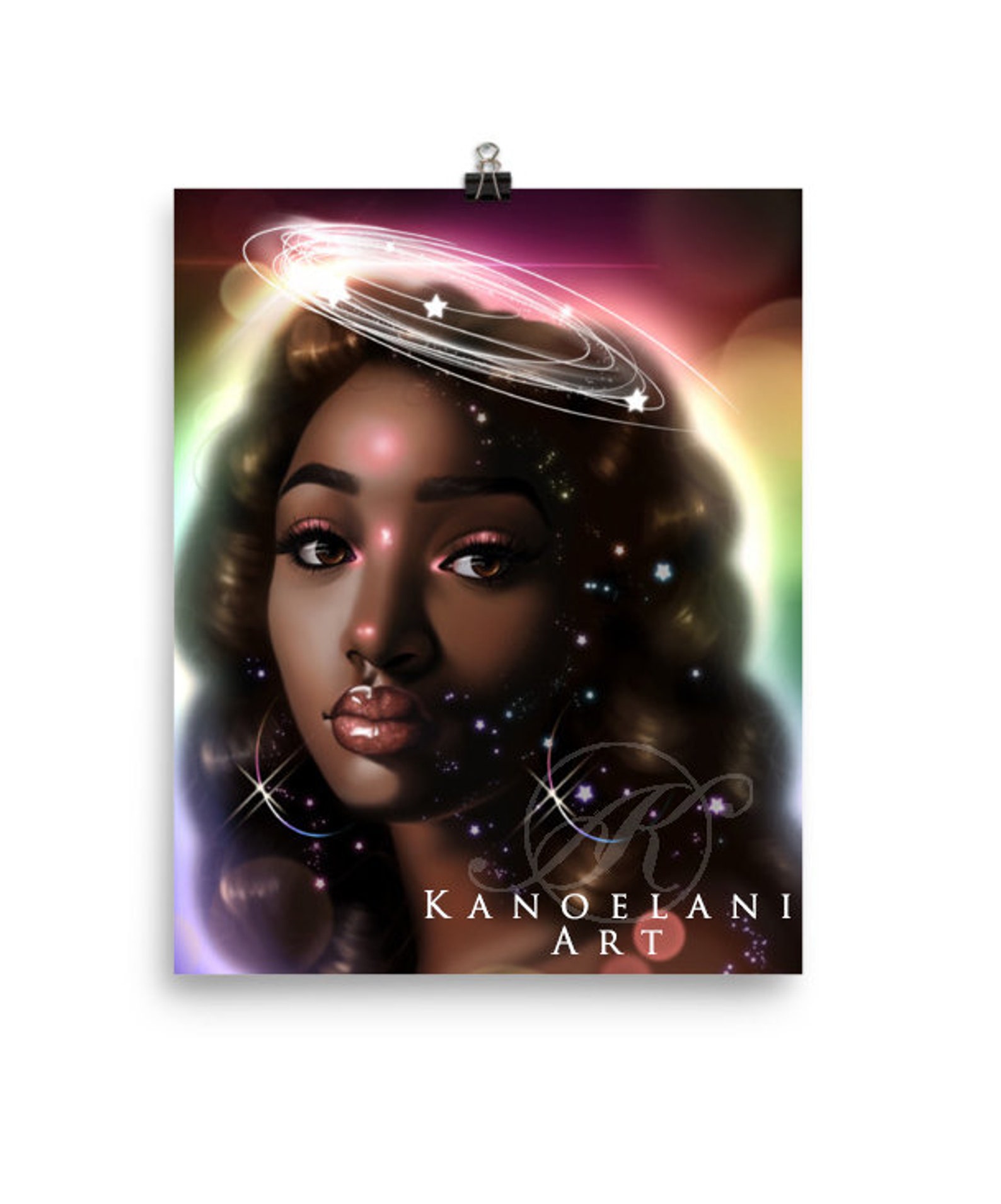 Pride Month Rainbow Portrait LGBTQ Art Wall Art | Etsy