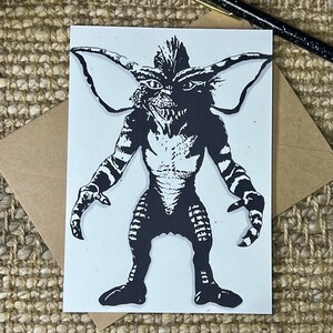 GREMLINS MONSTER / Handmade Greeting Card / Birthday Card / Anniversary ...