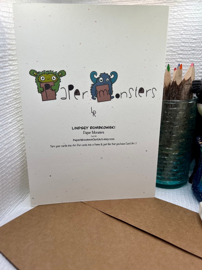 GREMLINS MONSTER / Handmade Greeting Card / Birthday Card / - Etsy