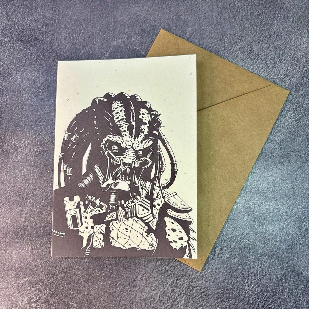 Classic Movie Monster / Handmade Greeting Card / Birthday Card ...