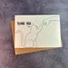 Grumpy Thanks Meh Cat / Handmade Greeting Card / Cat Thank You Card ...