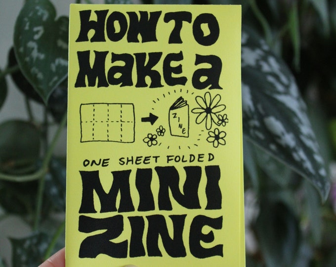 How to Make a Mini Zine Illustrated Mini Zine - Etsy