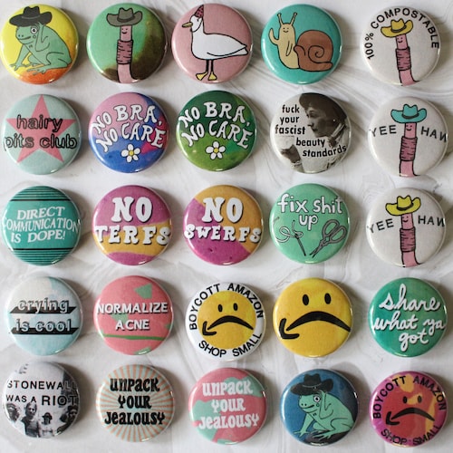 Game Logo Buttons - Etsy