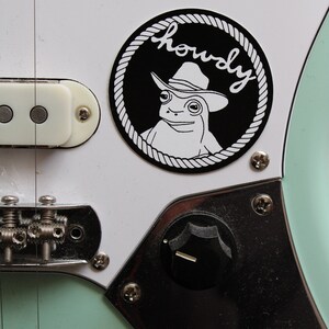 Howdy Frog Cowboy | 2" Vinyl Sticker - Etsy
