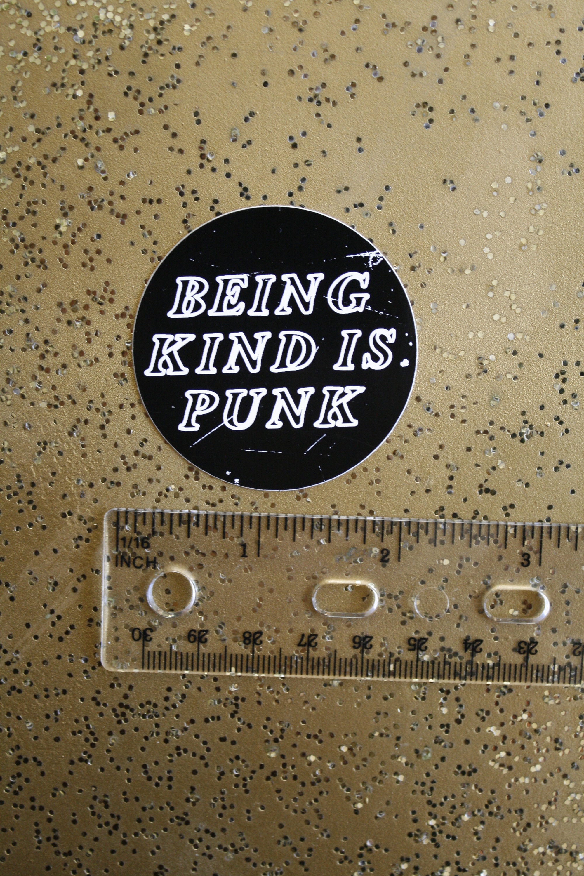 Being Kind is Punk 2 Vinyl Sticker - Etsy