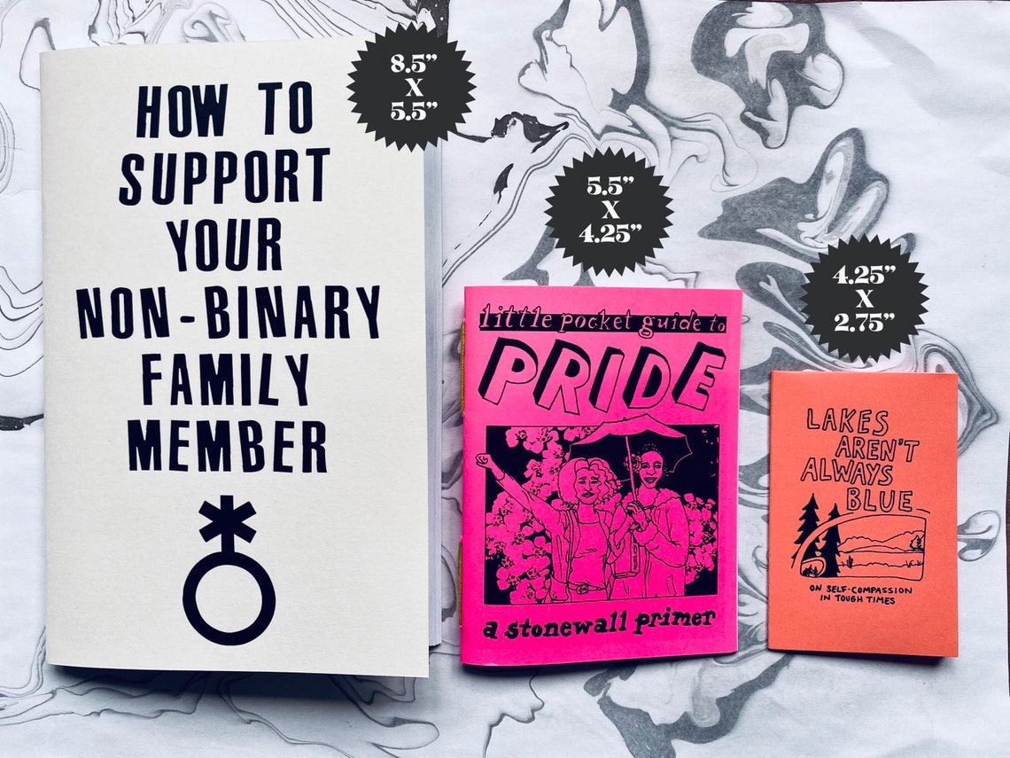 How to Make a Mini Zine Illustrated Mini Zine - Etsy