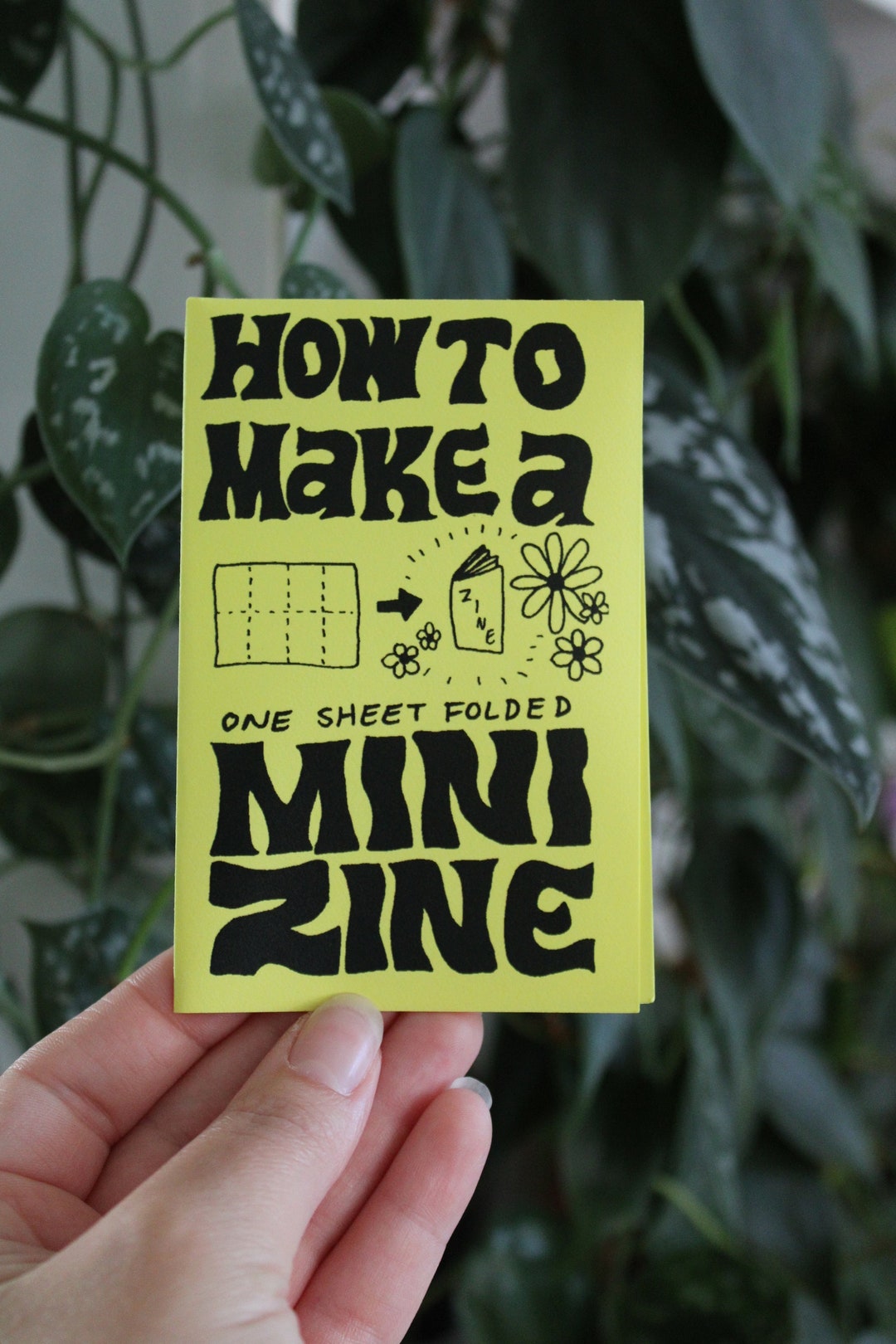 How to Make a Mini Zine | Illustrated Mini Zine - Etsy