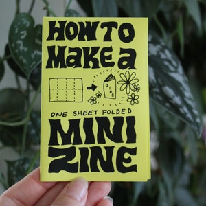 Choose 4 Zines Illustrated Mini Zine Bundle - Etsy