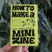 Choose 4 Zines Illustrated Mini Zine Bundle - Etsy