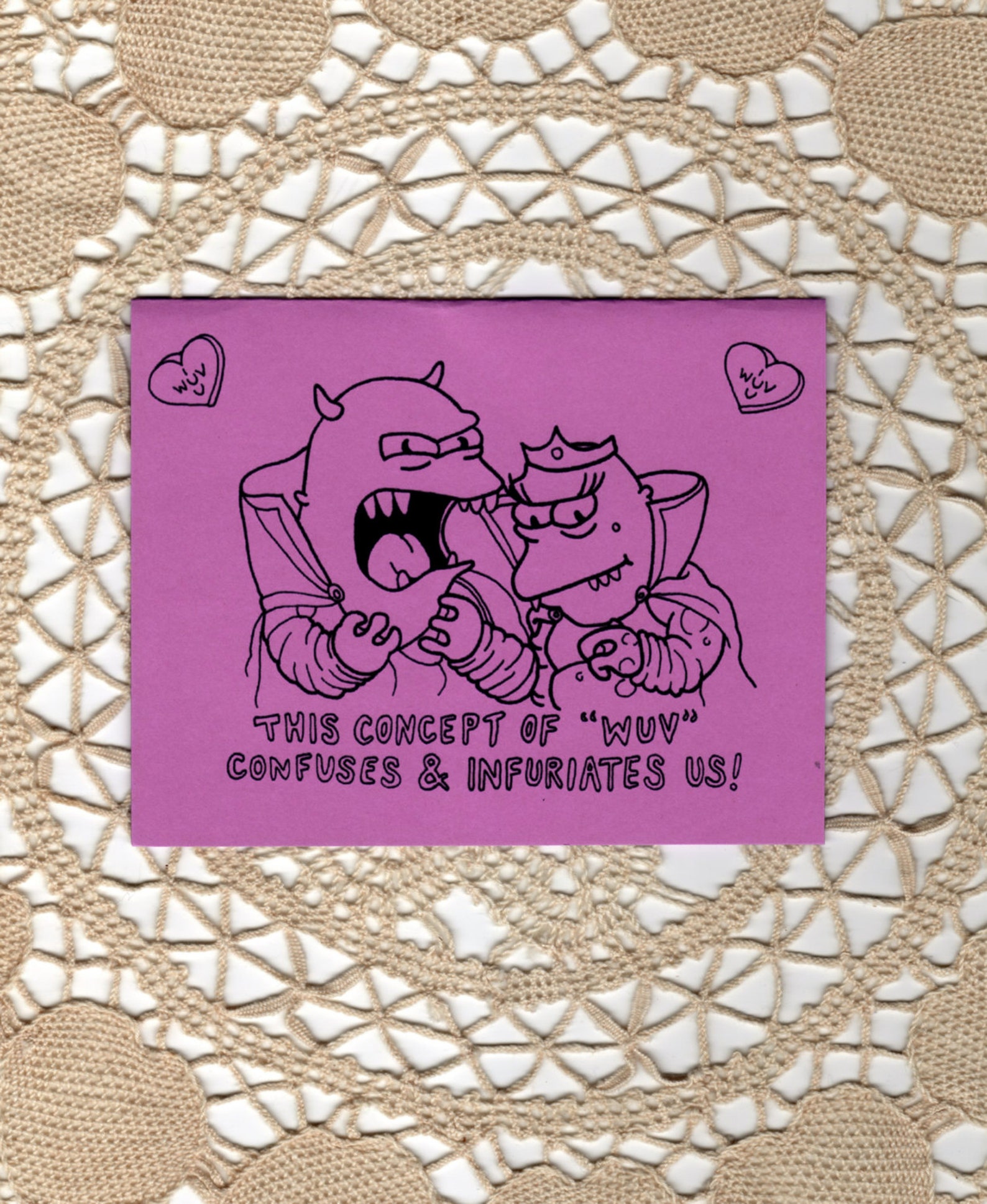 What is Wuv Valentine Futurama Valentine's Day Card - Etsy