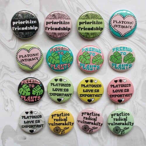 Activist Kit 1 Set of 6 Activism Ally Pin Badge Buttons - Etsy