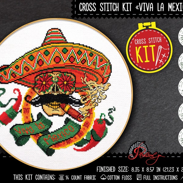 Mexican Cross Stitch - Etsy