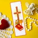 Holy Cross Cross Stitch PDF Bookmark - Download Embroidery Design Cross ...