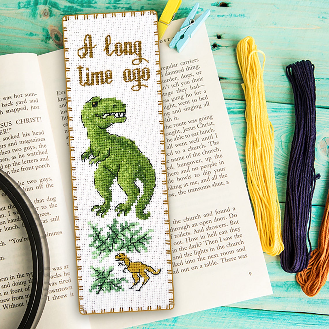 Set of 5 Cross Stitch Bookmark Patterns in PDF - Etsy