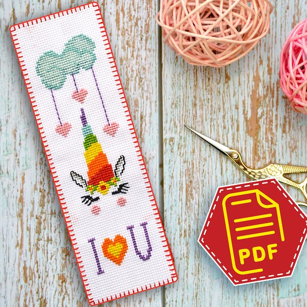 Cross Stitch Bookmark - Etsy