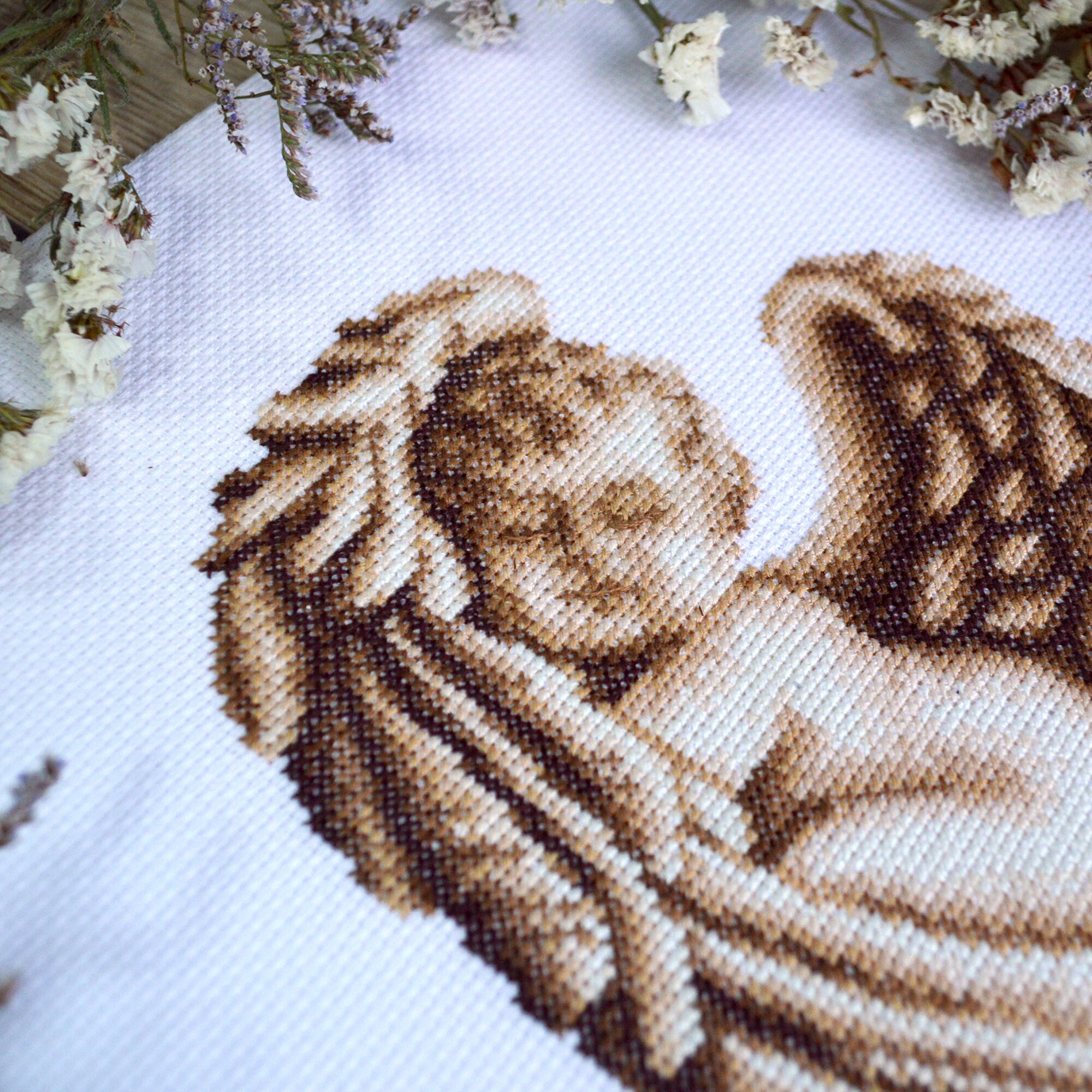 Cross stitch baby angel pattern Download in PDF | Etsy