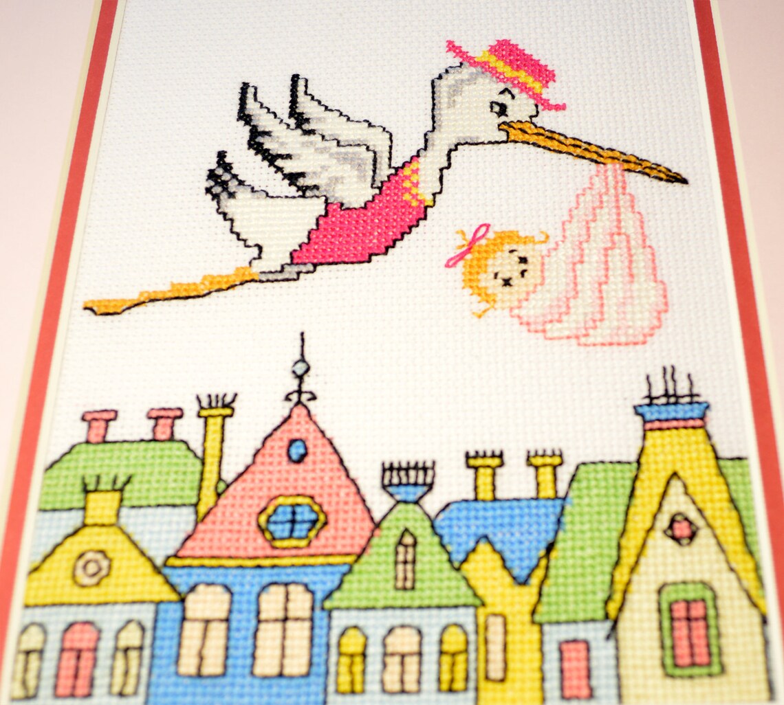 Personalized Cross Stitch Pattern Baby Girl PDF Embroidery - Etsy