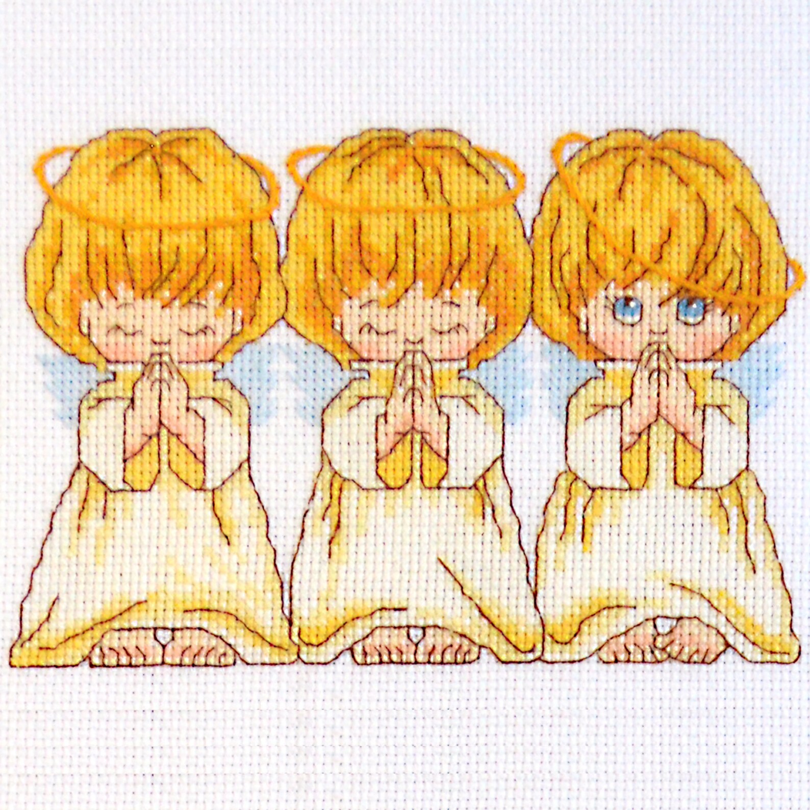 Cutest Holy Angels Cross Stitch Pattern chorus - Etsy