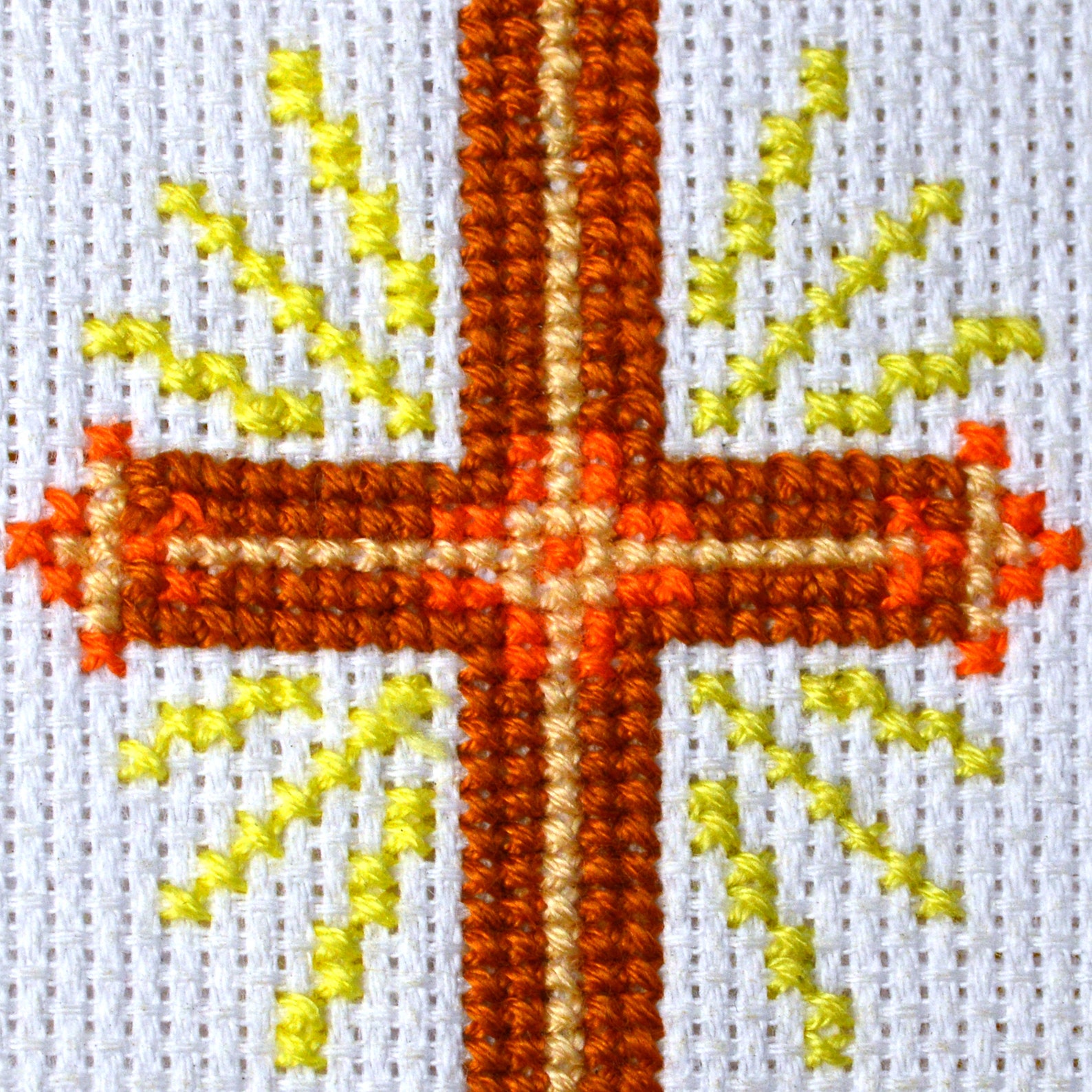 Holy Cross Cross Stitch PDF Bookmark - Download Embroidery Design Cross ...