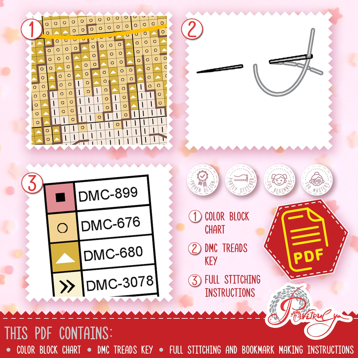 Cute Baby Angel Cross Stitch Counted Pattern Beginners - Etsy