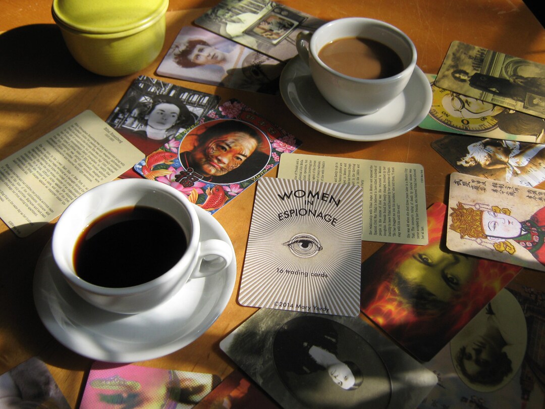 Women in Espionage Cards - Etsy
