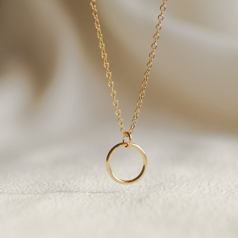 Simple Gold Necklace - Etsy