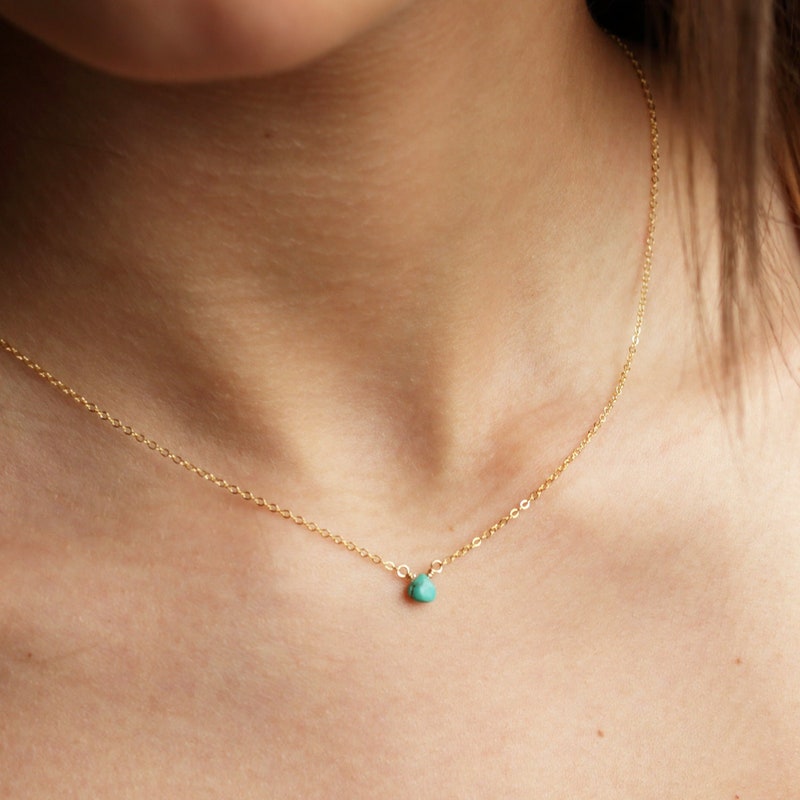 Little Turquoise Earrings - Etsy