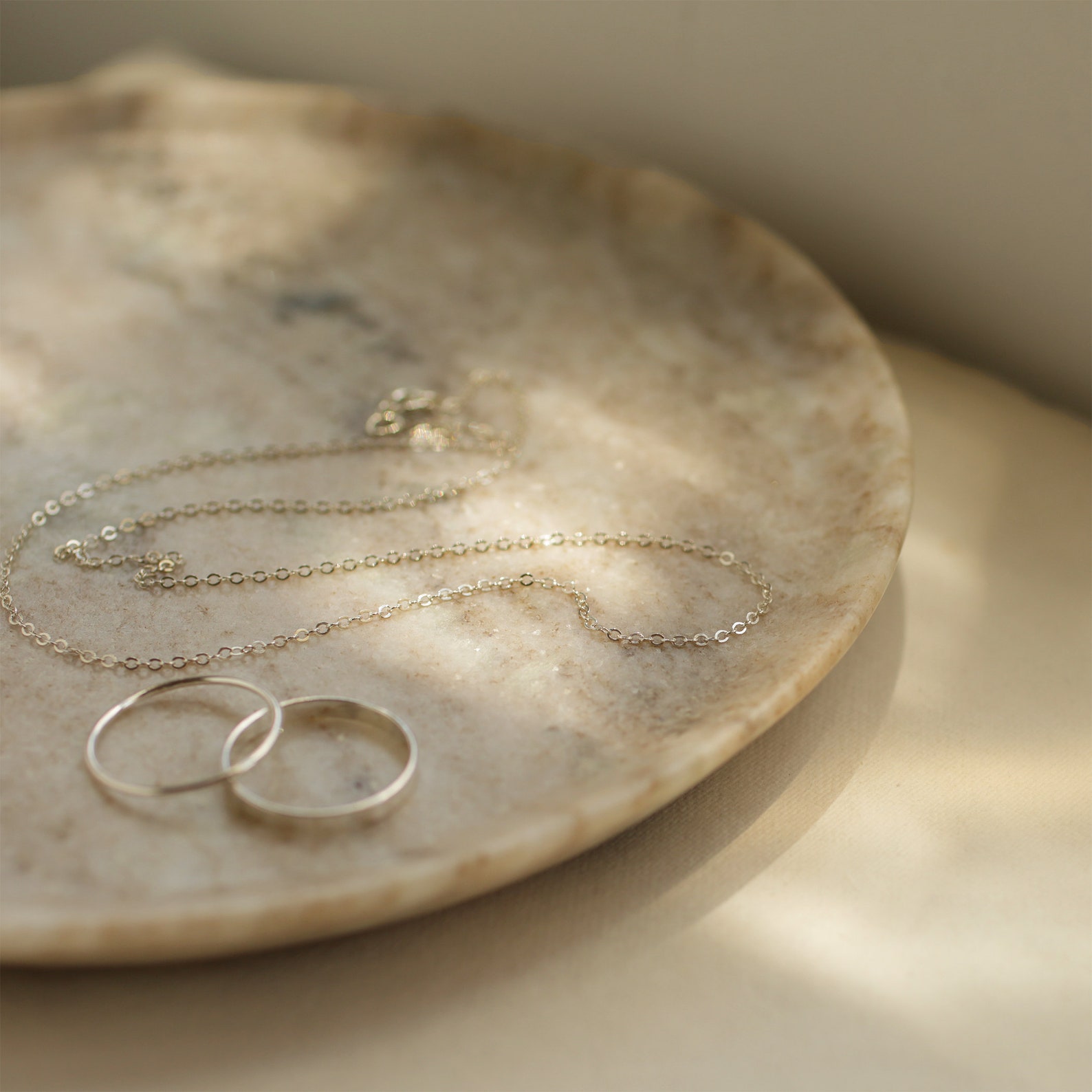 ALEX Necklace Delicate Chain Layering Necklace Delicate - Etsy