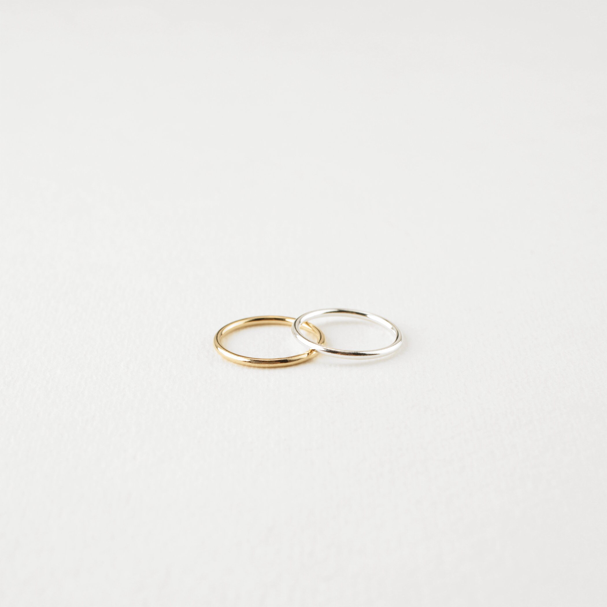 MEG RING - Bold Ring, Band Ring, Thick Gold Band, Classic Ring, Plain Ring, Dainty Ring ...