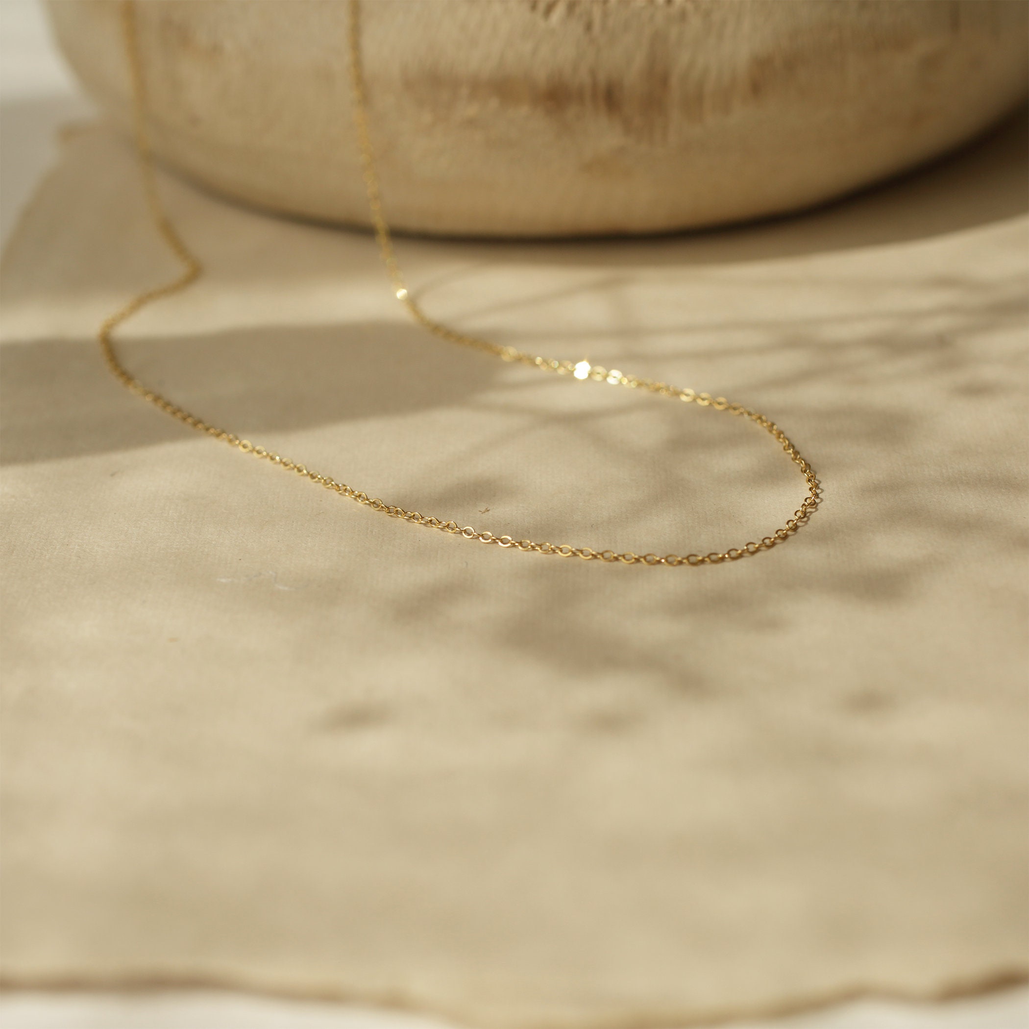 ALEX Necklace Delicate Chain Layering Necklace Delicate - Etsy