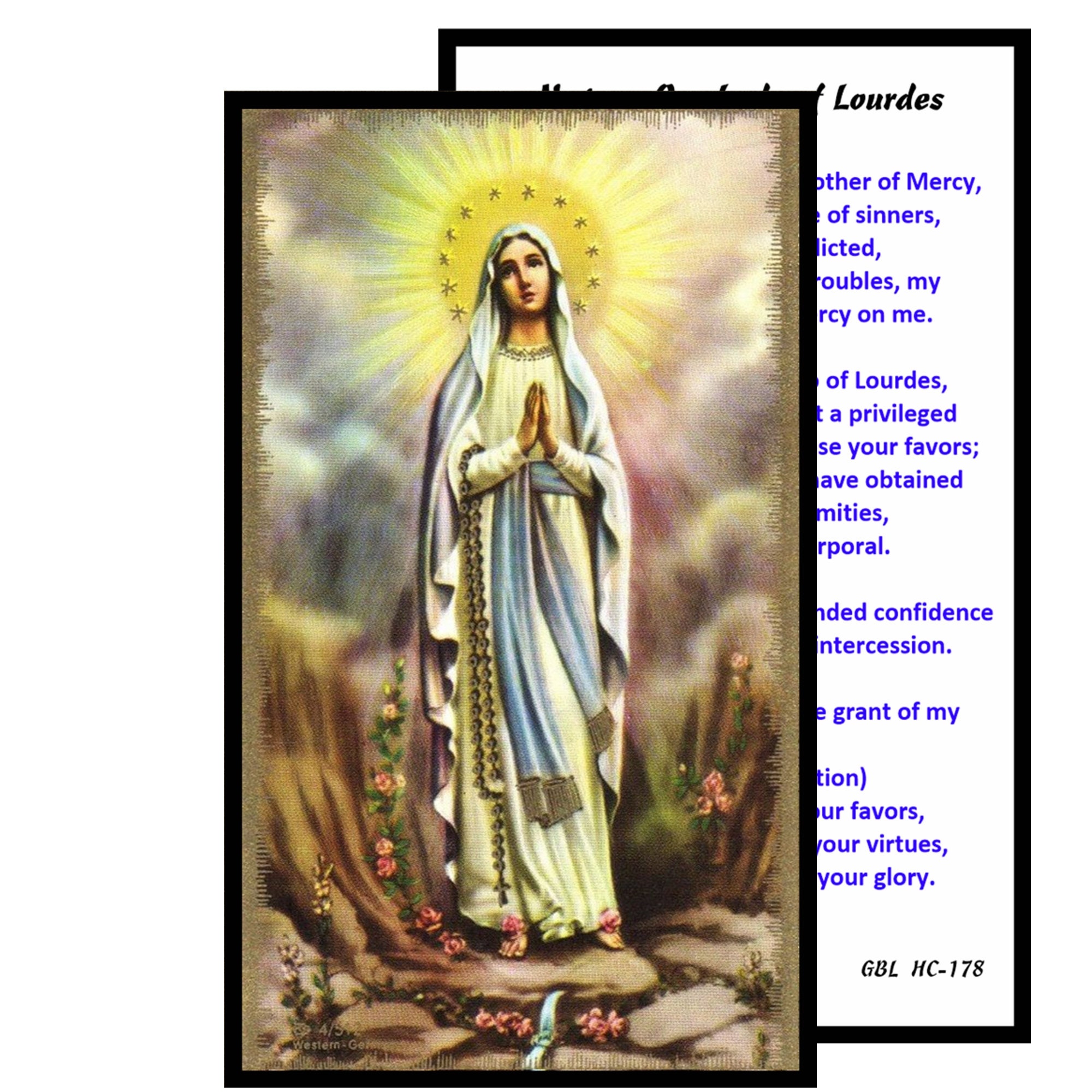Novena To Our Lady Of Lourdes Prayer at Isabella Pedder blog