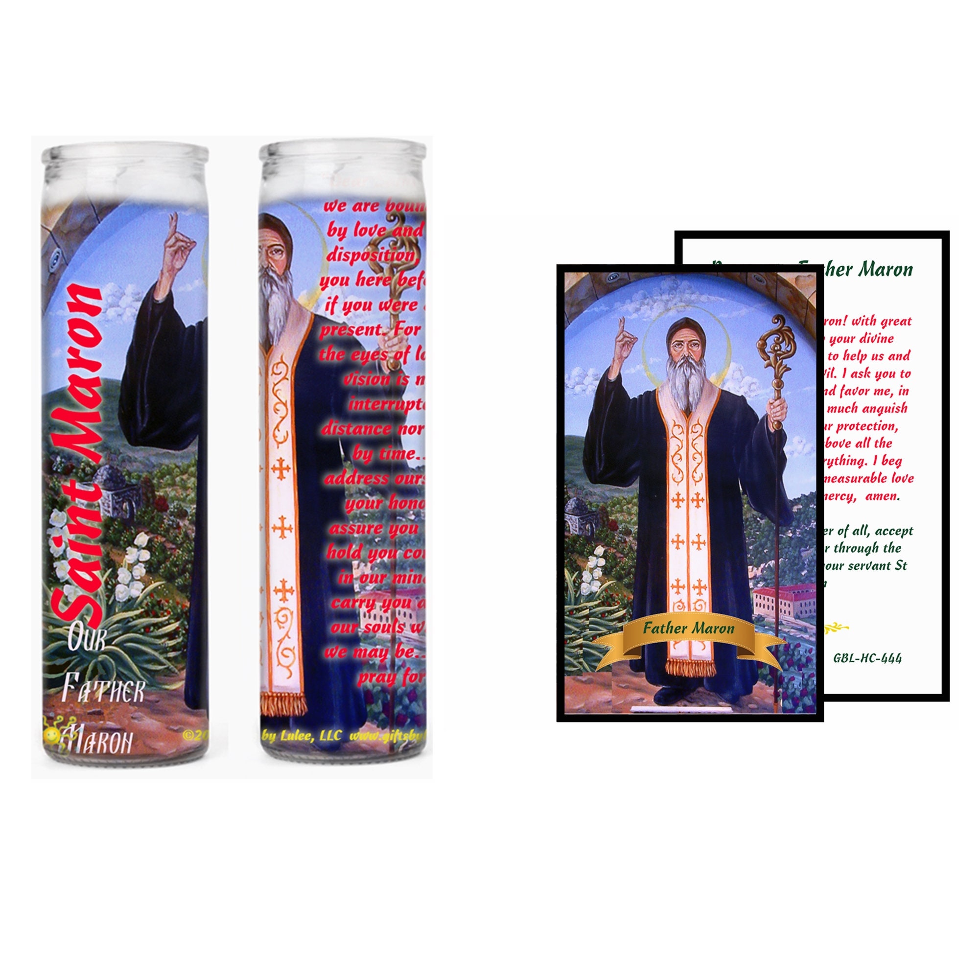 Saint Maron Saint Maroun Founder of the Maronites Candles - Etsy