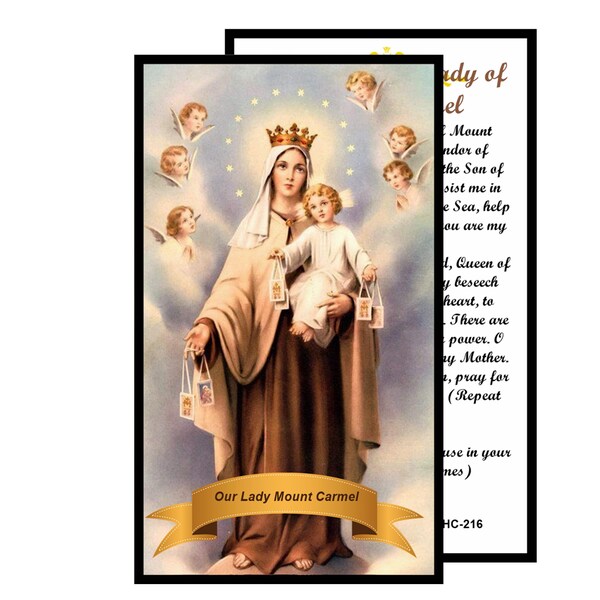 Our Lady of Mount Carmel Sticker - Etsy