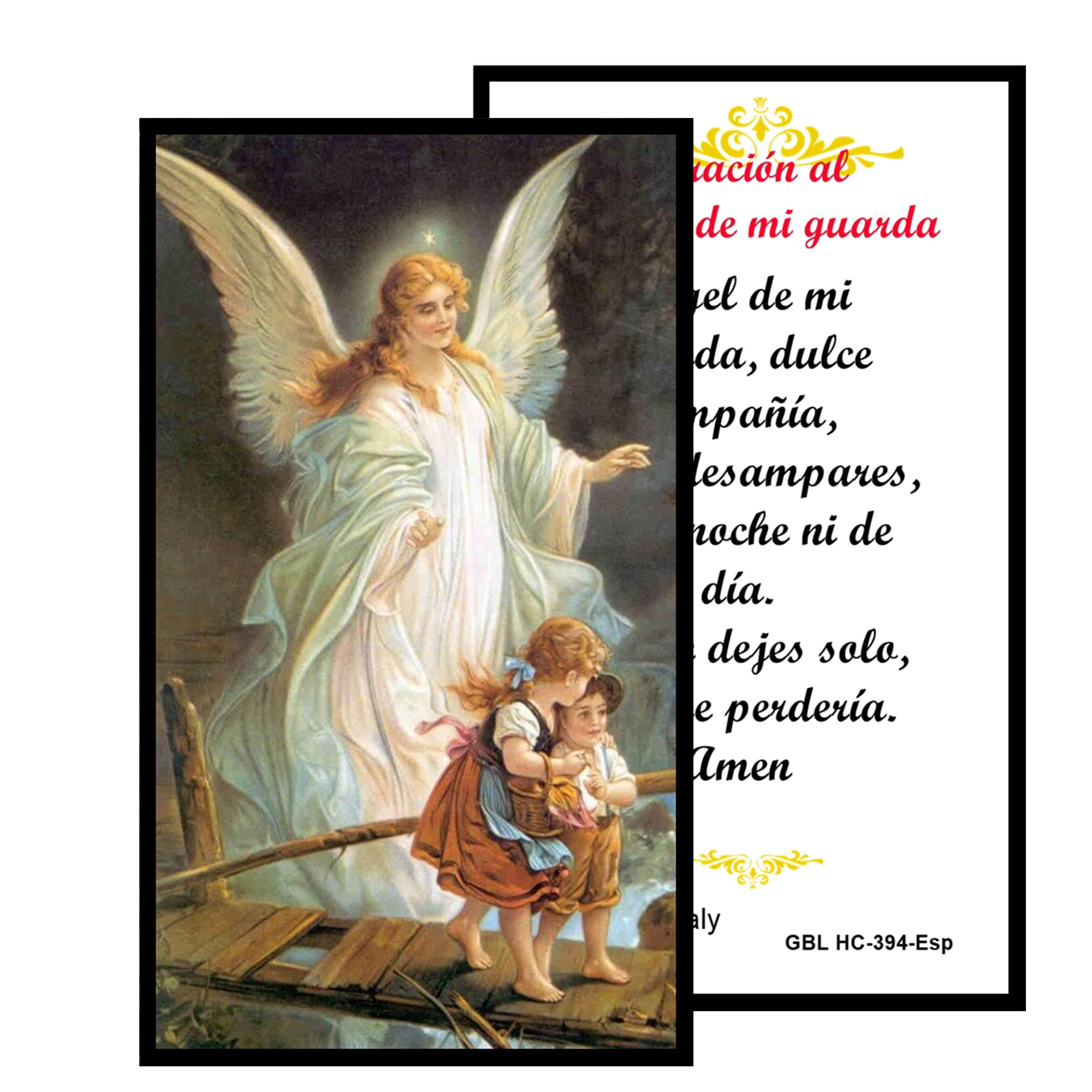 Oracion al Angel de La Guarda Tarjeta de Rezo Angelitos Cada | Etsy Oracion al Angel de La Guarda Tarjeta de Rezo Angelitos Cada | Etsy