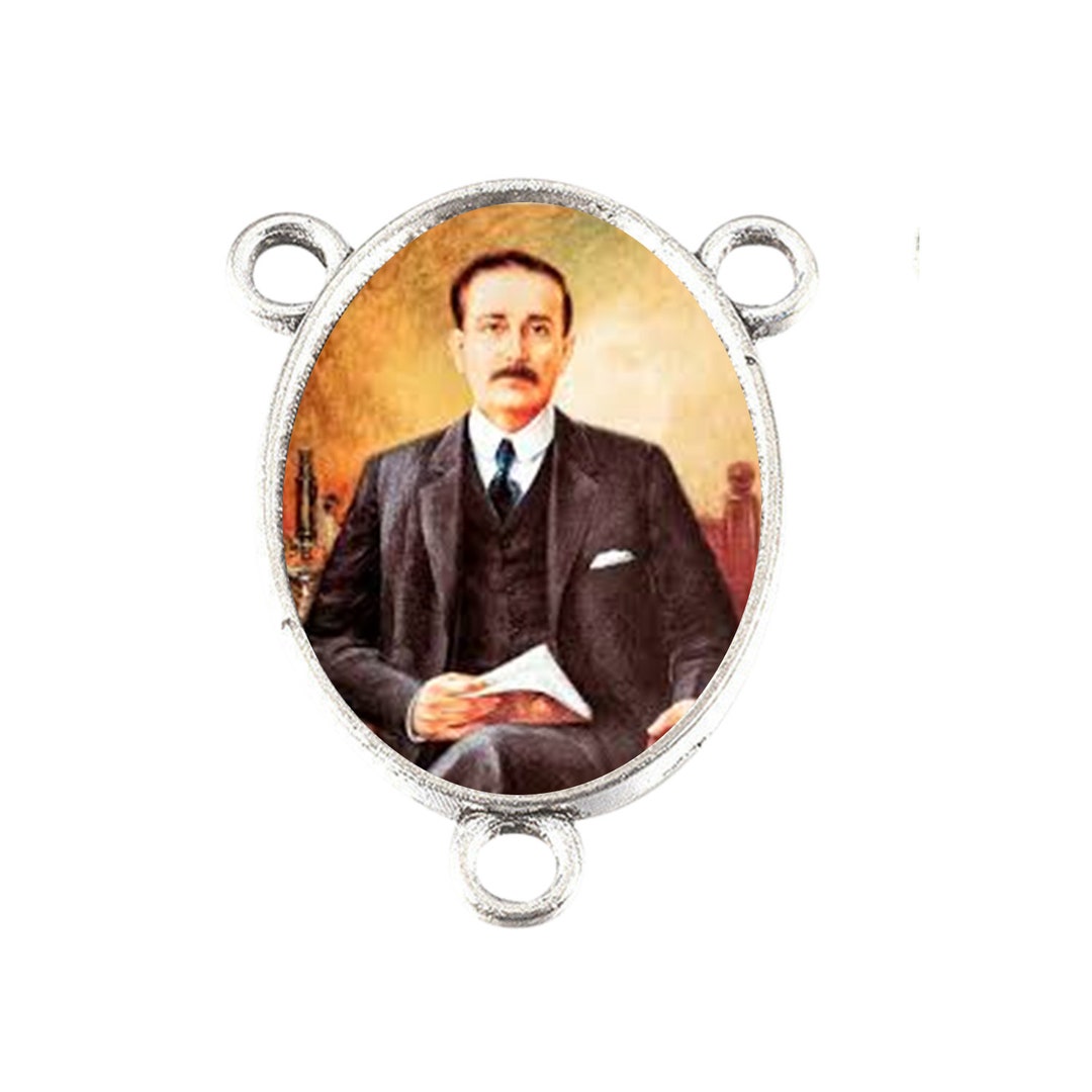 Saint Jose Gregorio Hernandez Beautiful Rosary Center Piece 18mm - Etsy