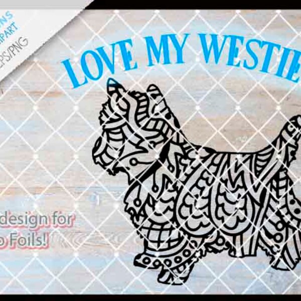 Westie Dxf - Etsy