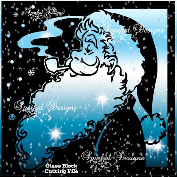 Smoking Santa - Etsy