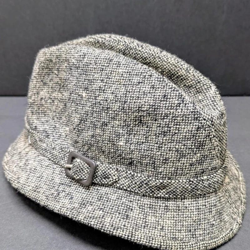 Houndstooth Mens Fedora - Etsy