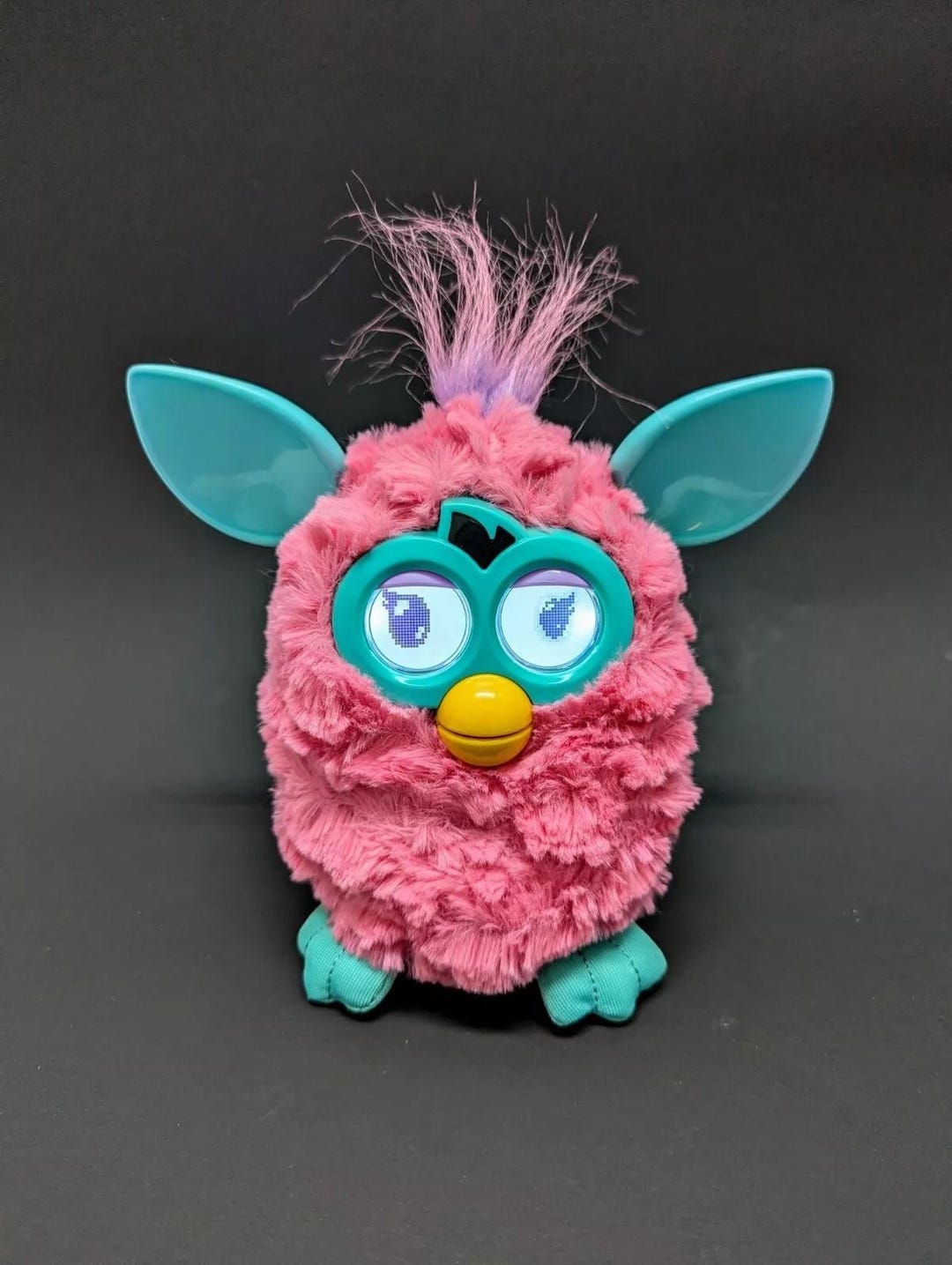 FURBY Electronic Toy Hasbro 2012 A Mind of Its Own Pink Blue Tested ...