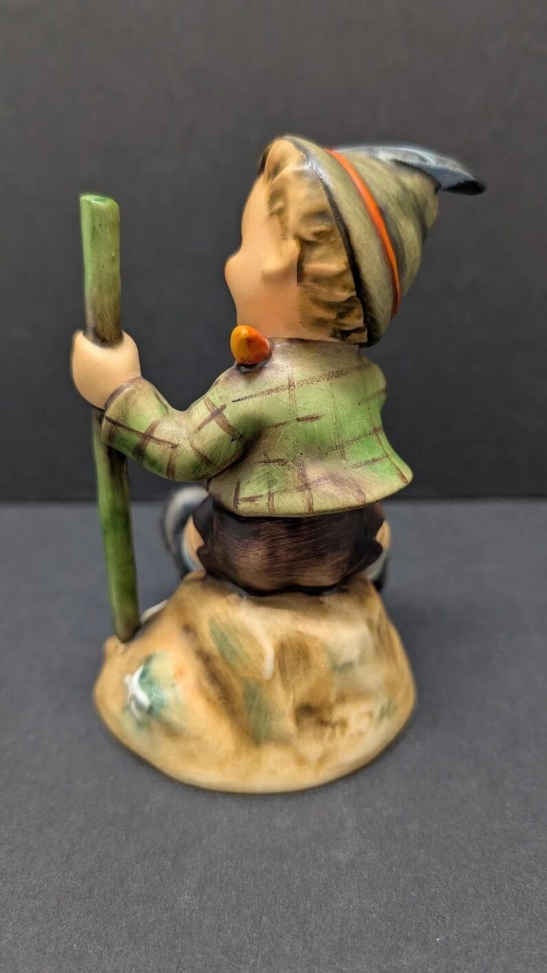 Goebel Hummel TMK-4 Vintage Figurine Porcelain Boy Climbing #315 ...